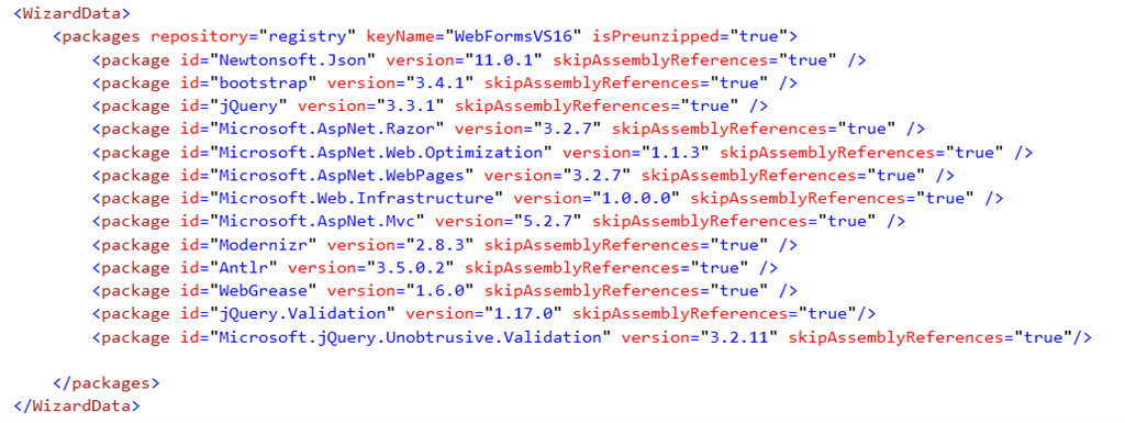 Easily Create A Custom Project Template For MVC With Entity Framework